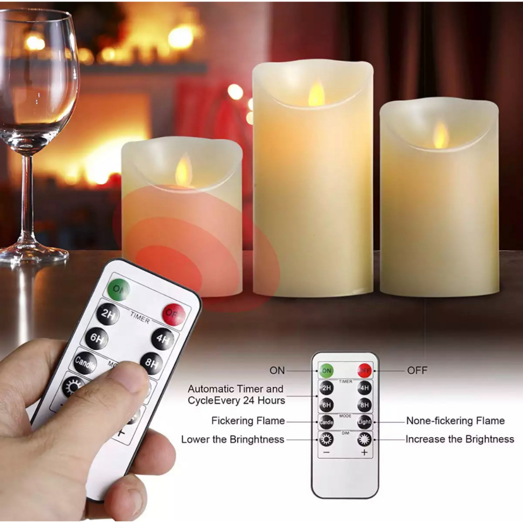 Electric Candle Light With Sensor