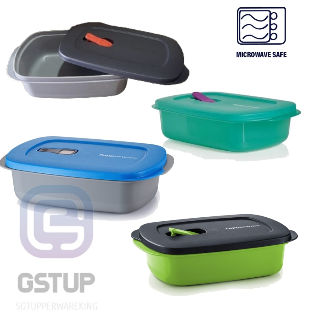 Tupperware CrystalWave Rectangular 1L | Shopee Singapore
