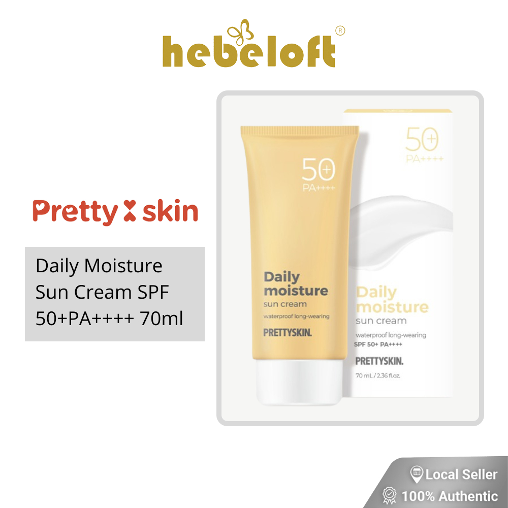 Pretty Skin Daily Moisture, Waterproof, Strong UV protection Sun Cream ...