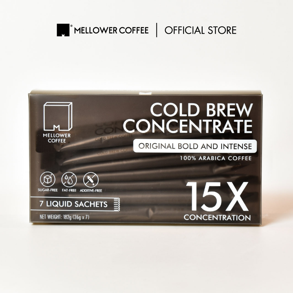 Mellower Coffee | Cold Brew Concentrate Liquid Coffee No Sugar 7PCS ...