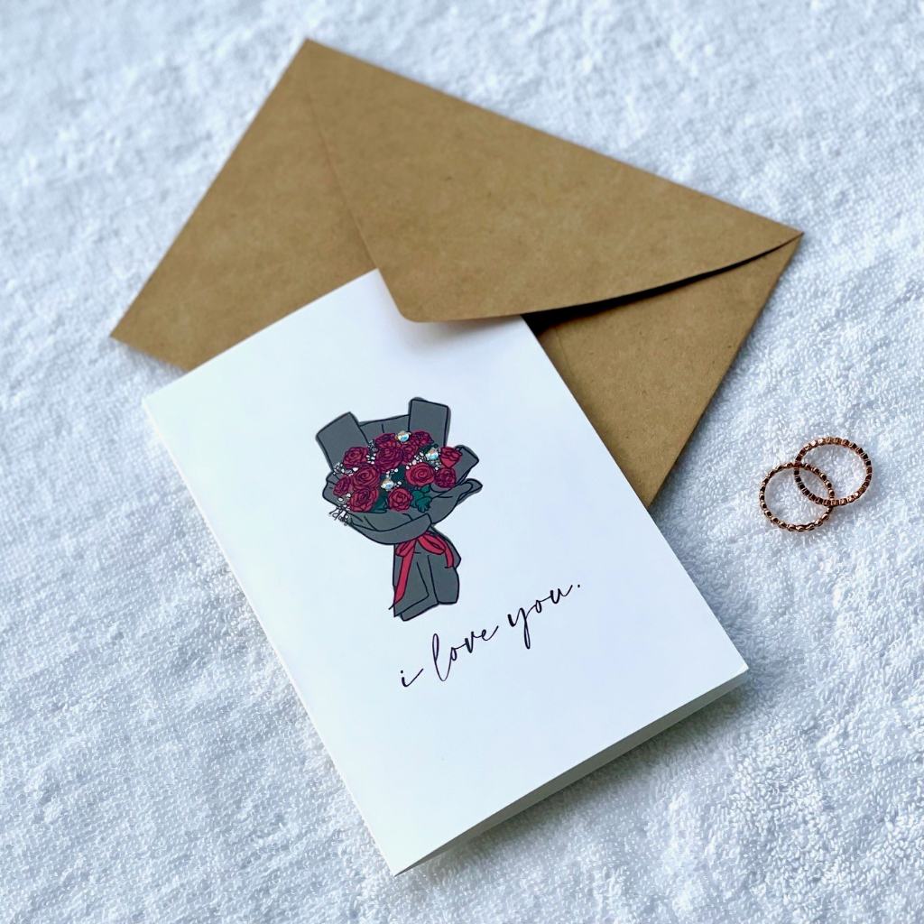 [SG Ready Stock] Valentines Day Card Anniversary Monthsary | Shopee ...