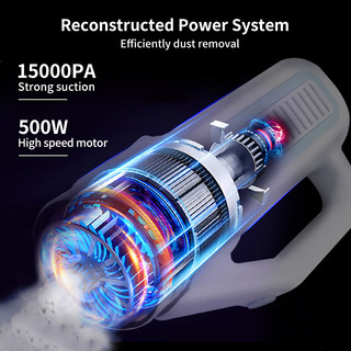 Simplus Handheld Vacuum Cleaner Corded 15000pa 2 Tools 1.35kg Washable ...