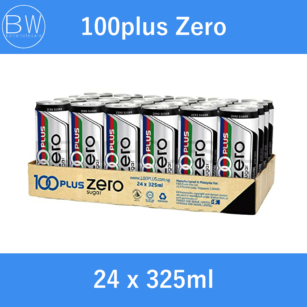 100plus Zero Sugar Can (24 x 325ml) | Shopee Singapore
