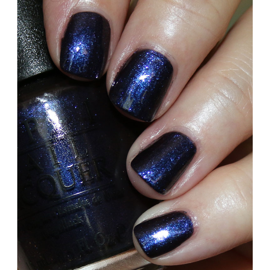 OPI Ink B61 15ml Nail Polish Violet Blue Shimmer | Shopee Singapore