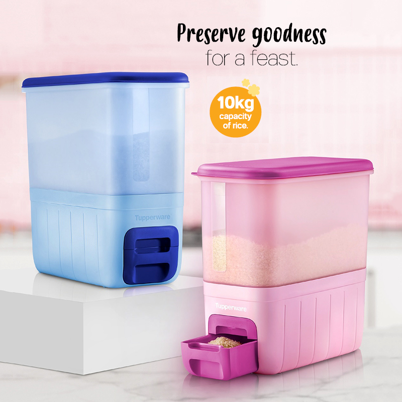 Authentic Tupperware 10kg Rice Smart | Shopee Singapore