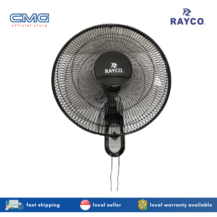 Rayco 16" Wall Fan with Pull Switch RWF3106 | Shopee Singapore