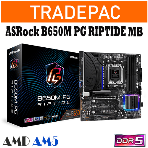 ASRock B650M PG RIPTIDE AMD DDR5 M-ATX Motherboard | Shopee Singapore