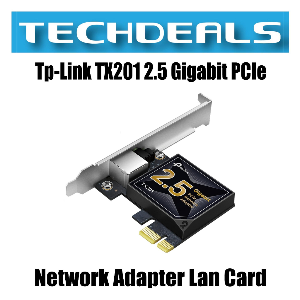 Tp-Link TX201 2.5 Gigabit PCIe Network Adapter Lan Card | Shopee Singapore