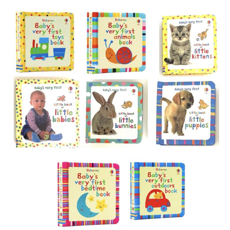 Usborne Baby’s Very First Board Books (8 Titles) | Shopee Singapore