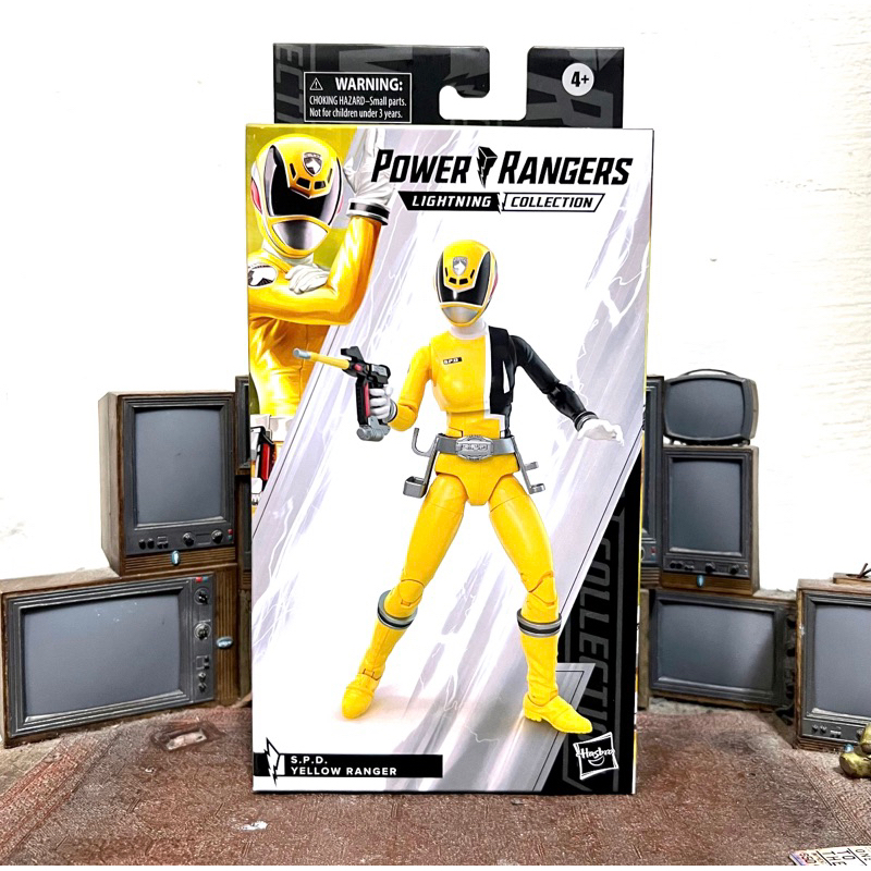 Hasbro Lightning Collection Power Rangers SPD Yellow Ranger | Shopee ...