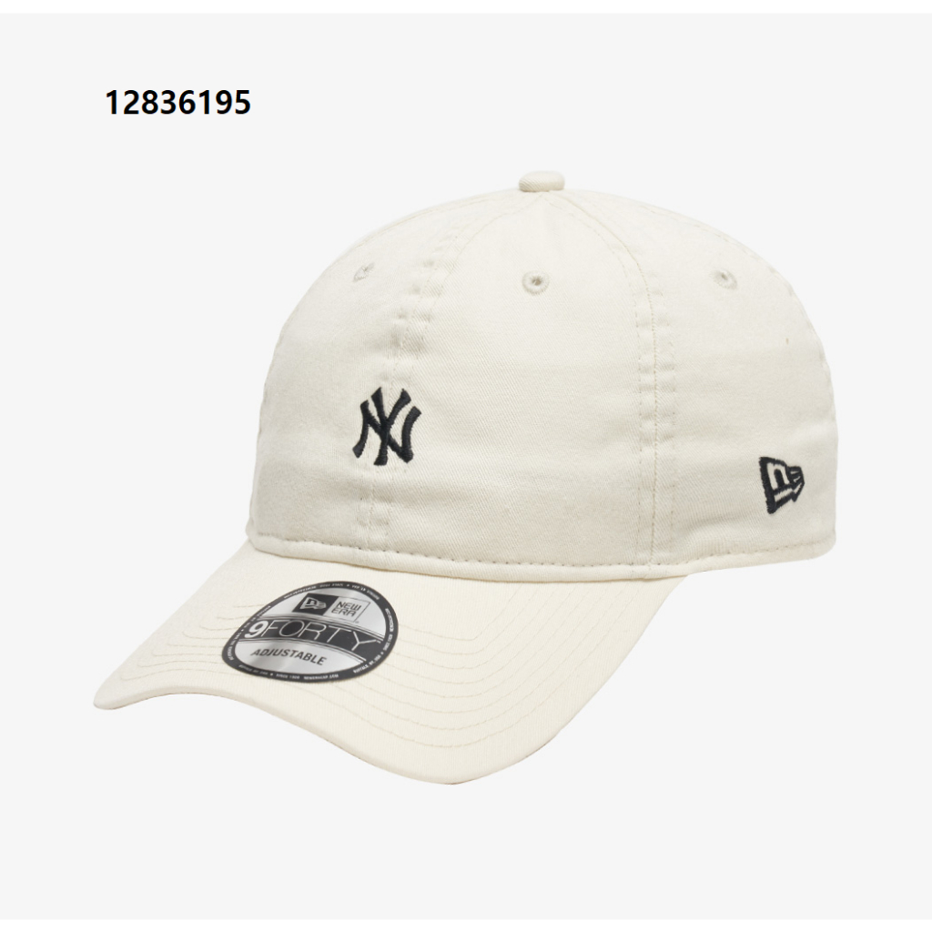Newera Korea MLB Washed Mini Logo Unstructured Ball Cap | Shopee Singapore