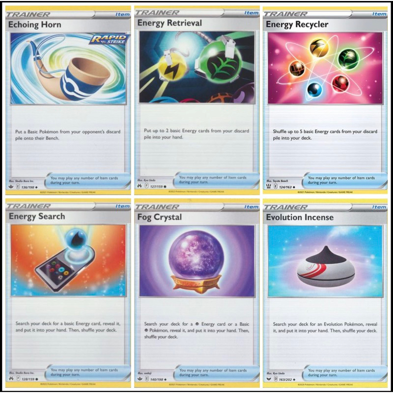 Pokemon TCG Staples (Items) D-F | Shopee Singapore