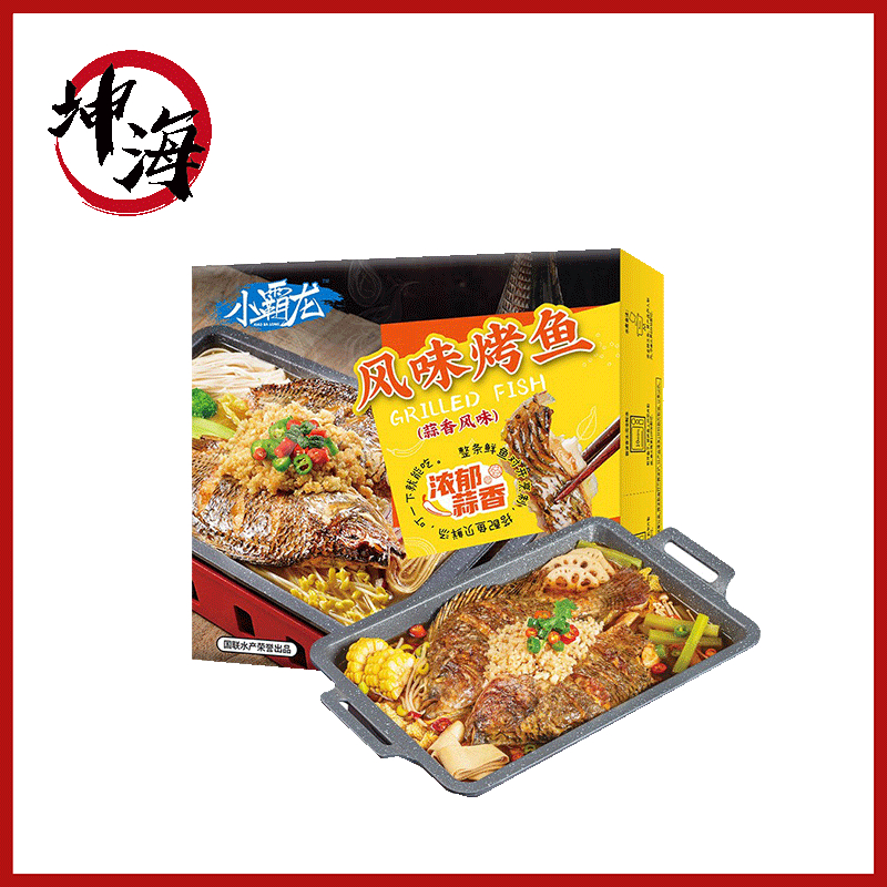 Xiaobalong Style Grilled Fish 1KG小霸龙风味烤鱼半成品麻辣烤鱼即食家宴菜1KG【 freezing】 | Shopee Singapore
