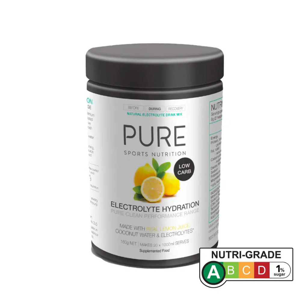 Pure Sports Nutrition Electrolyte Hydration Low Carb 160g Tub | Shopee ...