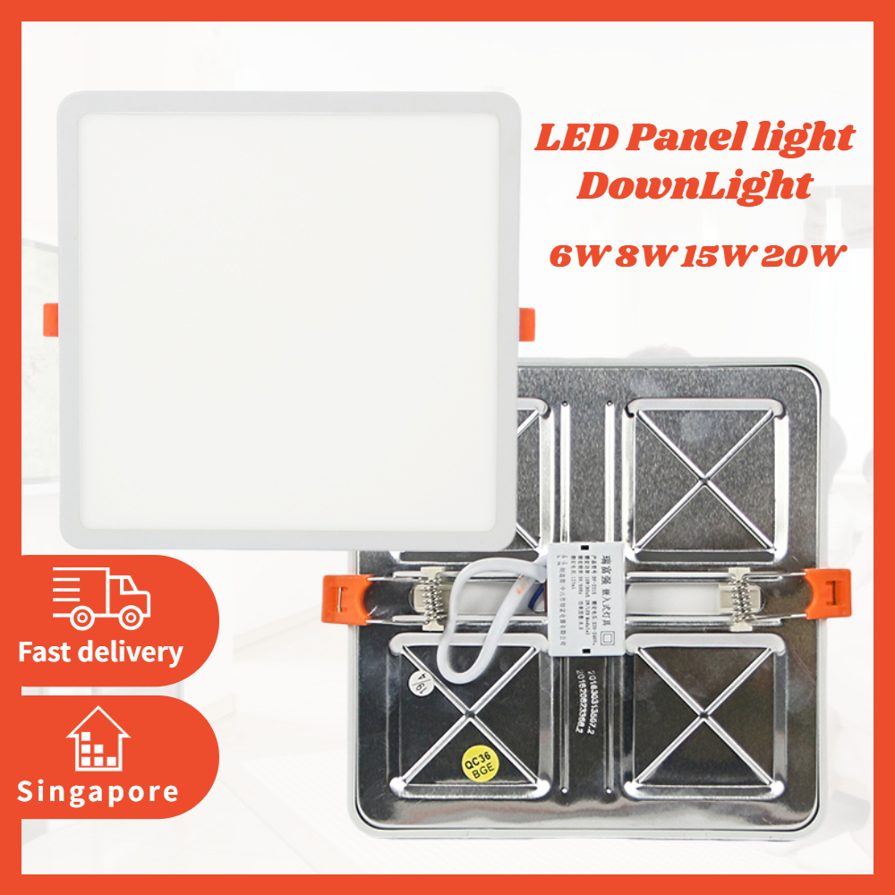 Slim Design LED Downlight Square LED panel light with 2-year warranty ...