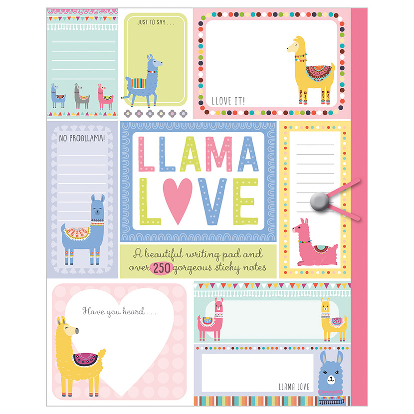 Llama Love Note Pad/Writing Pad (Makebelieve) | Shopee Singapore