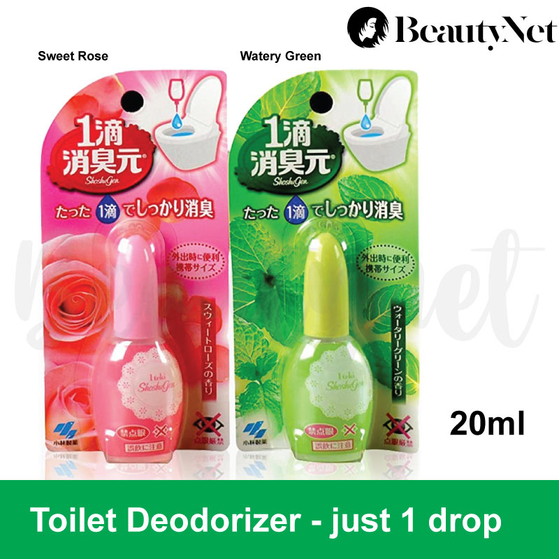 Kobayashi Sawaday One Drop Instant Toilet Deodorizer Sweet Rose 20ml ...