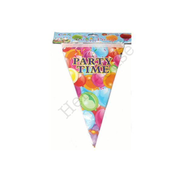 [SG SELLER READY STOCK ] Party Time Bunting Banner Flags Birthday party Aniversary Celebration ...