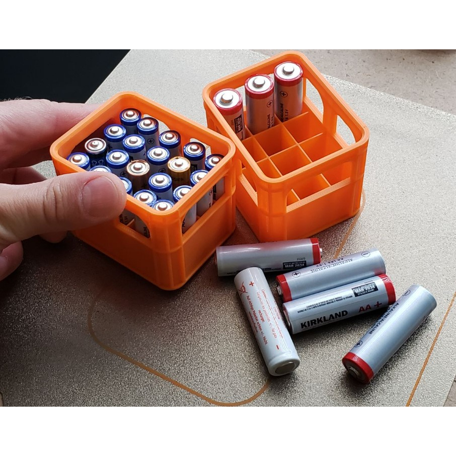 AA or AAA battery holder (Crate style) | Shopee Singapore