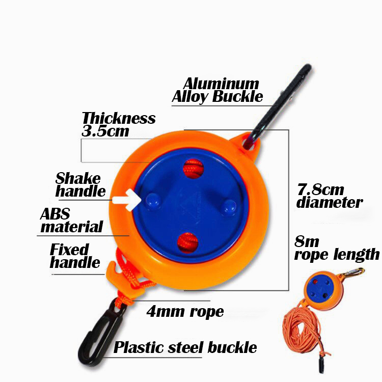 【SG】8M Retractable Clothesline Indoor Outdoor Clothes Hanger Adjustable ...