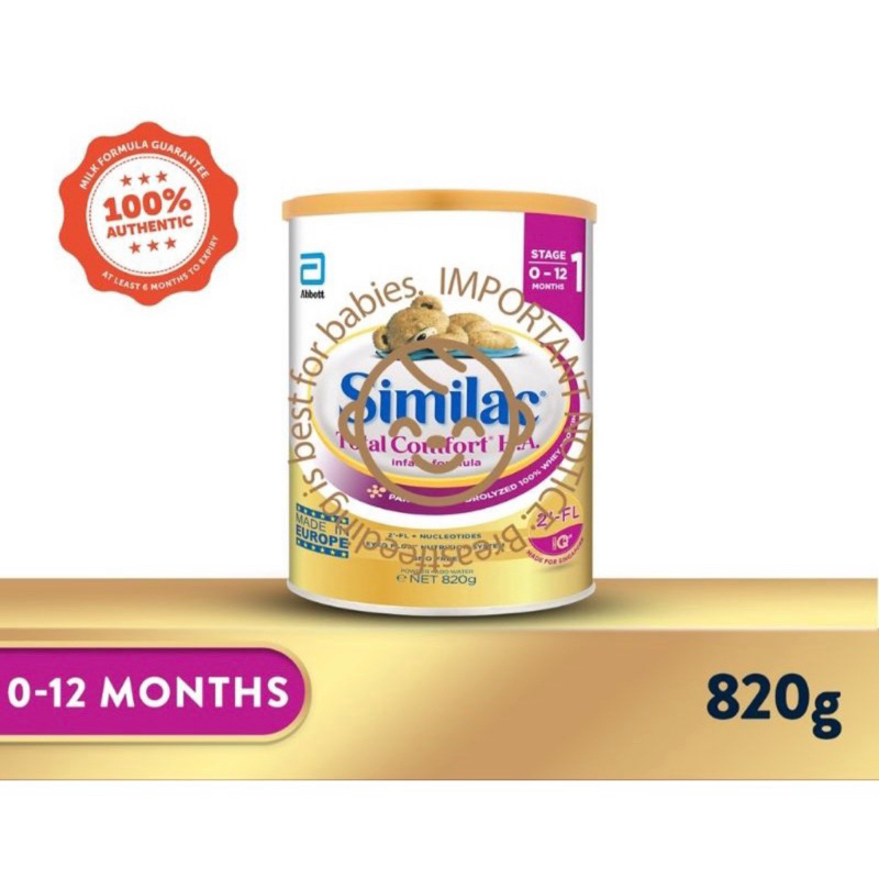 Similac Total Comfort Stage 1 Infant Formula [820g] | Shopee Singapore