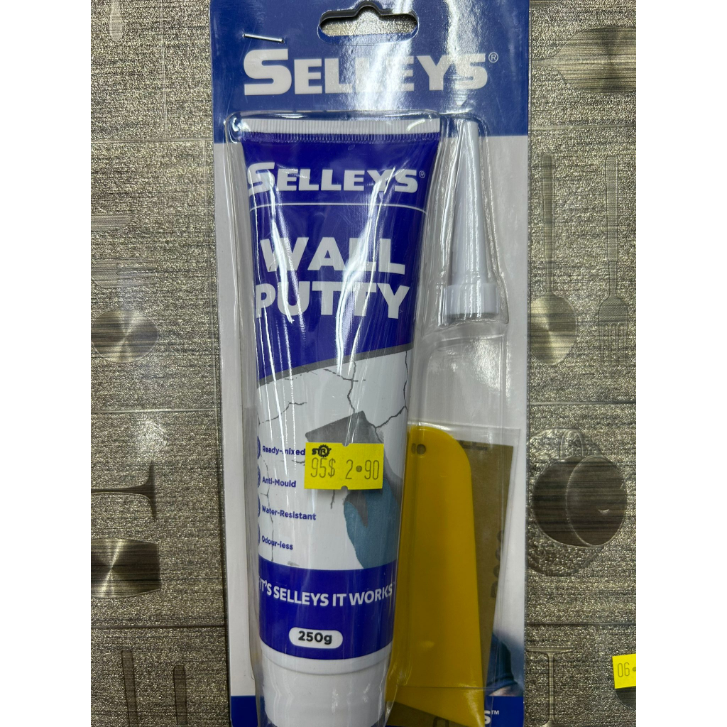 SELLEYS WALL PUTTY 250g WHITE | Shopee Singapore