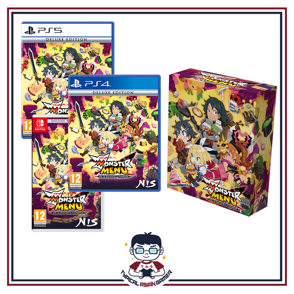 Monster Menu: The Scavenger's Cookbook Limited Edition [PS5/PS4/Switch ...