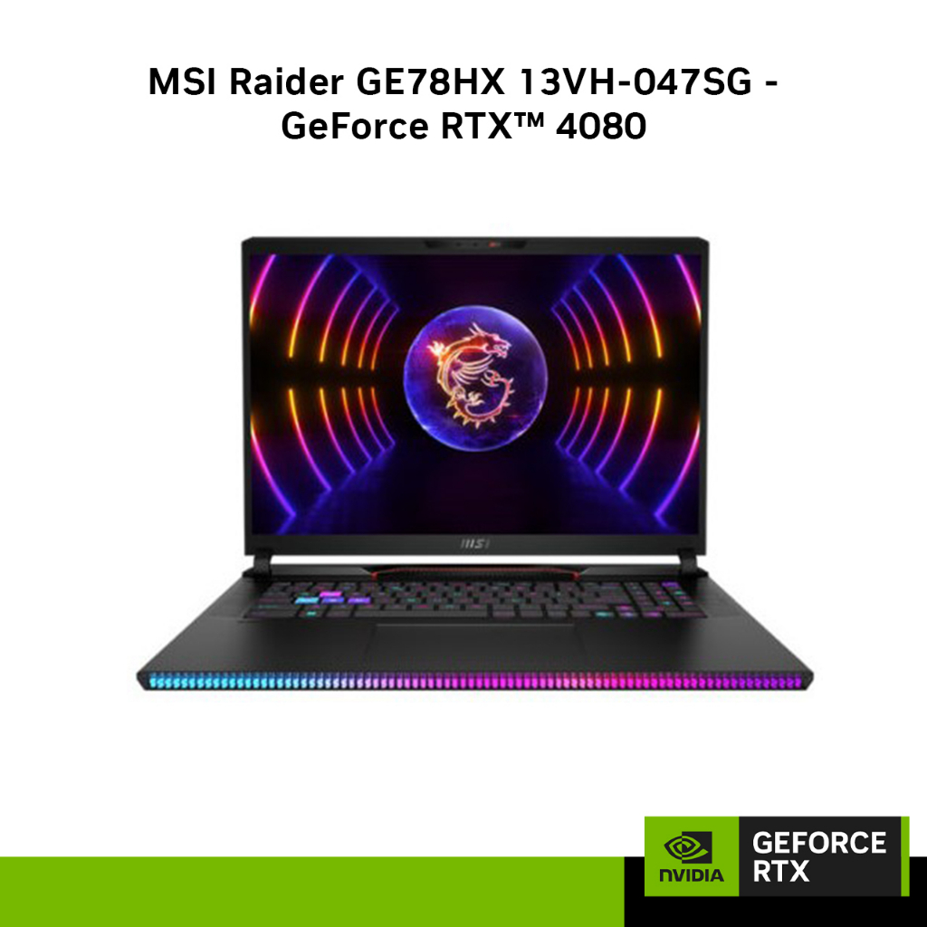 MSI Raider GE78HX 13VH-047SG 9S7-17S111-047 (i9-13950HX | 32GB | 2TB ...