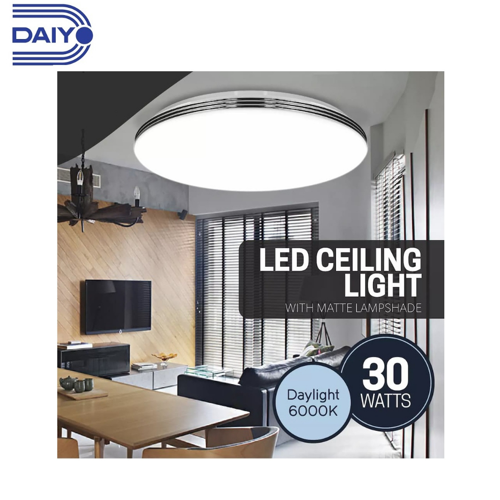 Daiyo LCL159 DL LED 30W Ceiling Light (White) | Shopee Singapore