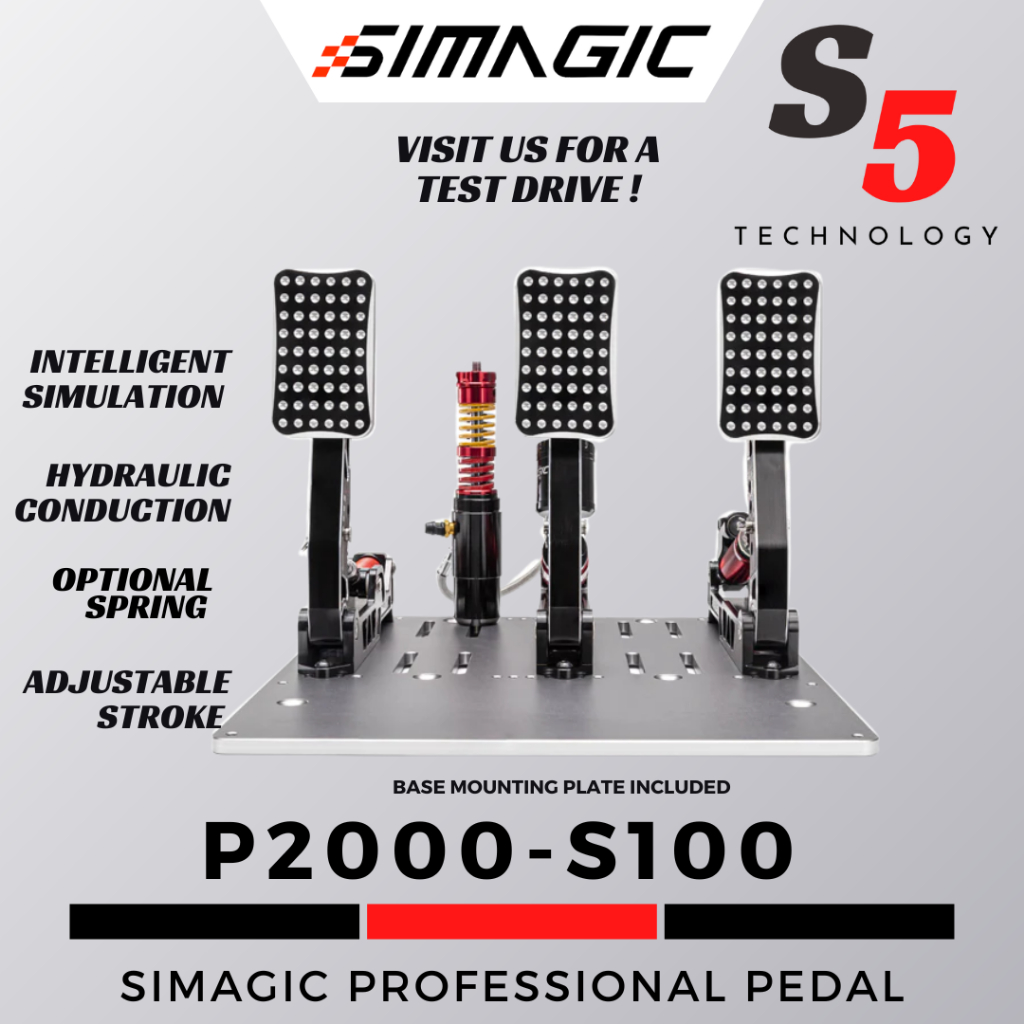 Simagic Pedals / Simagic p2000 pedals / simagic pro pedals / sim racing ...