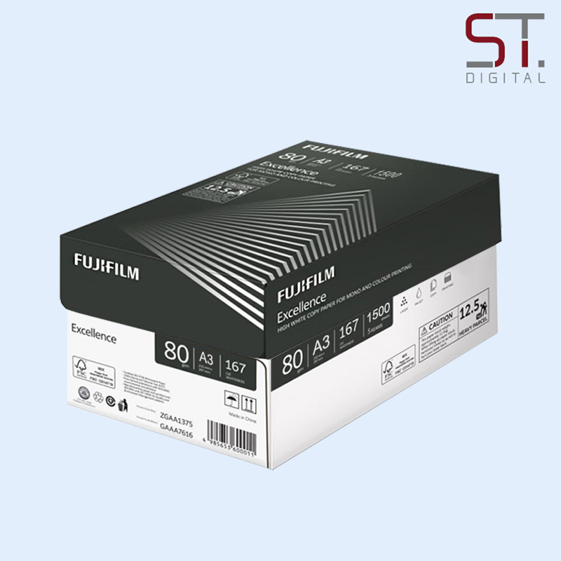 Canon Fujifilm former Fuji Xerox 80g A4 A3 paper 500 Sheets per ream 80gsm Multipurpose 1 Carton ...