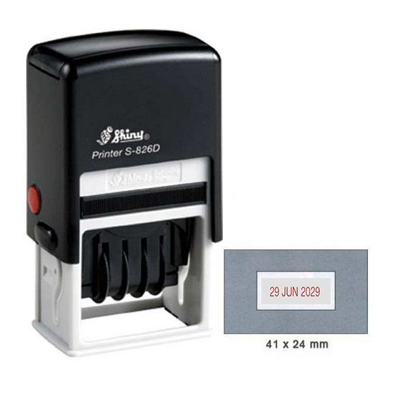 [SG] Customised Self-inking Stamp/ Chop for Name with Date/ Company ...