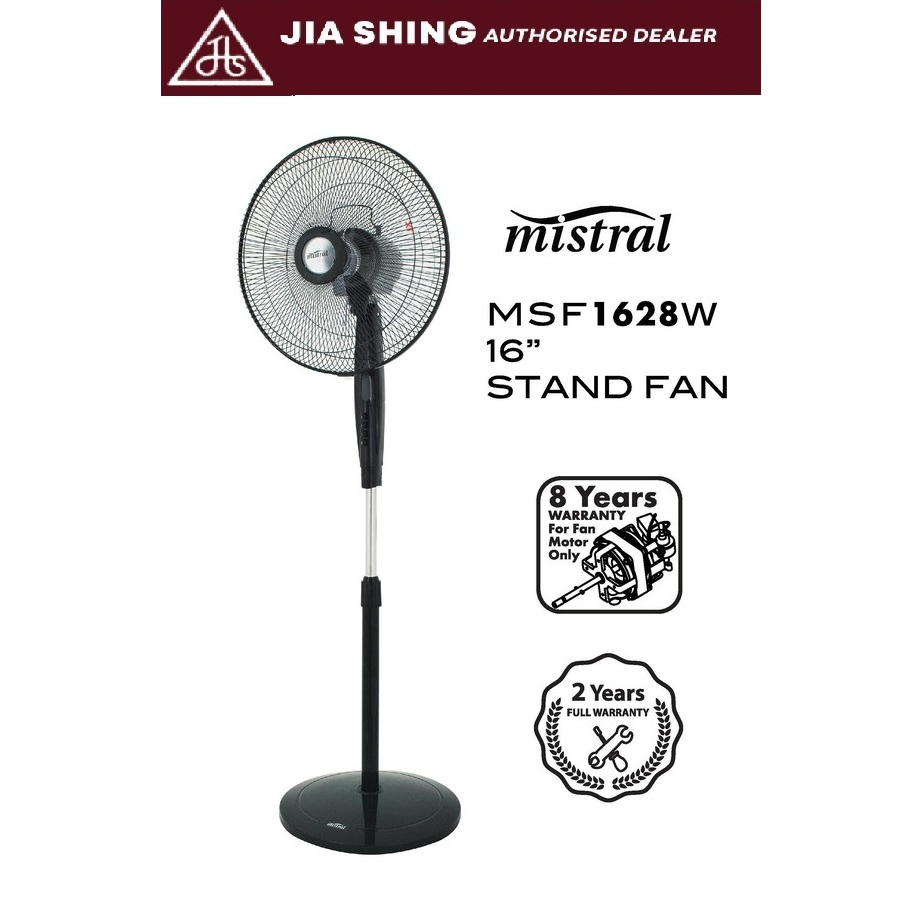MISTRAL 16" STAND FAN MSF1628W | Shopee Singapore