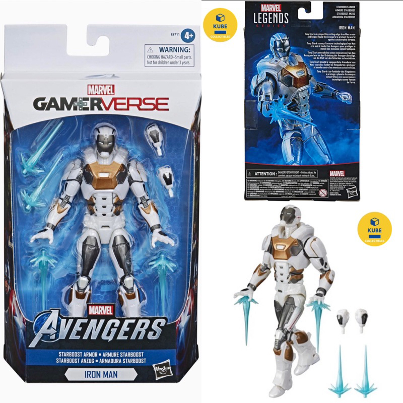 Marvel Legends Gamerverse Exclusive Starboost Armor Iron Man Figure ...