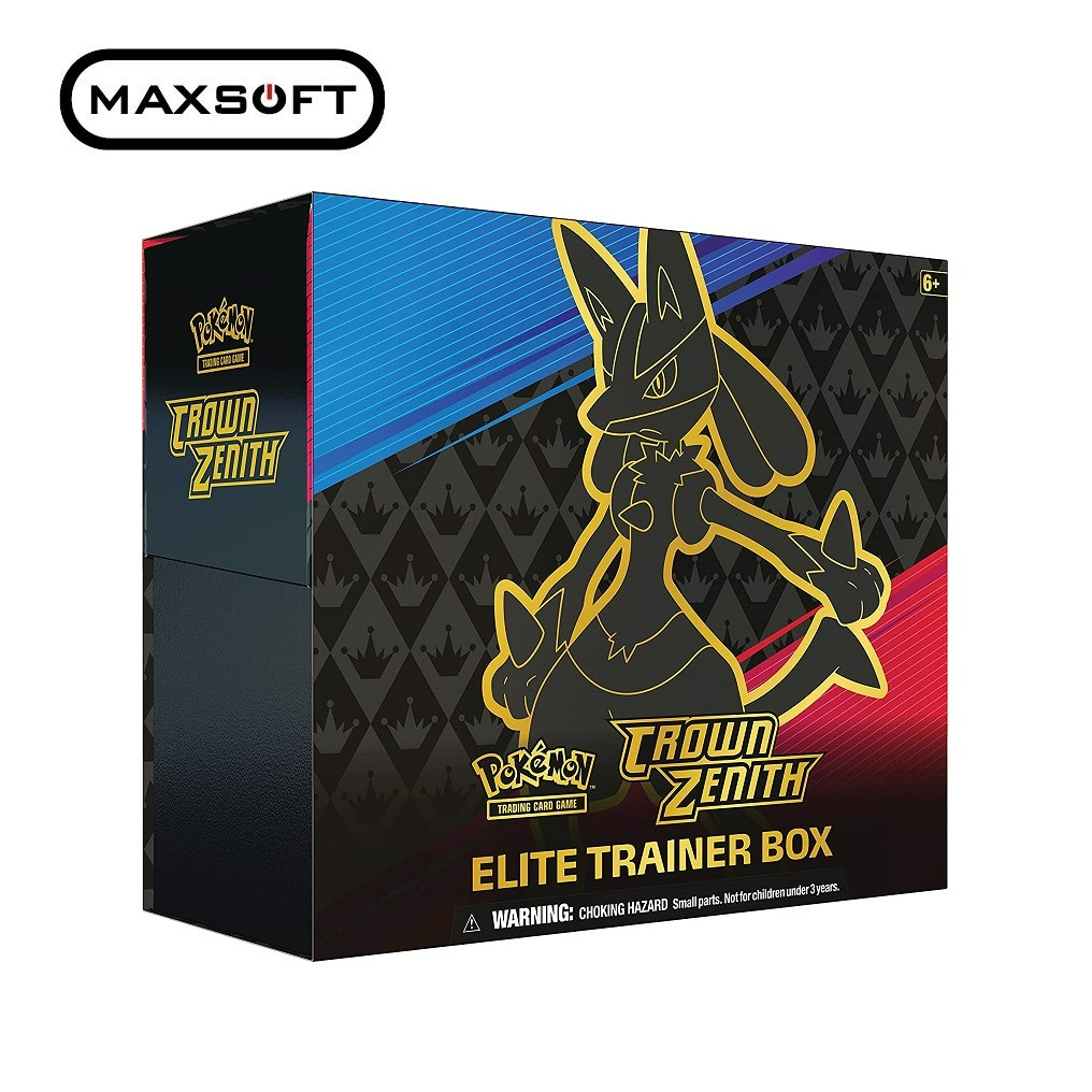 Pokemon TCG: Crown Zenith Elite Trainer Box | Shopee Singapore