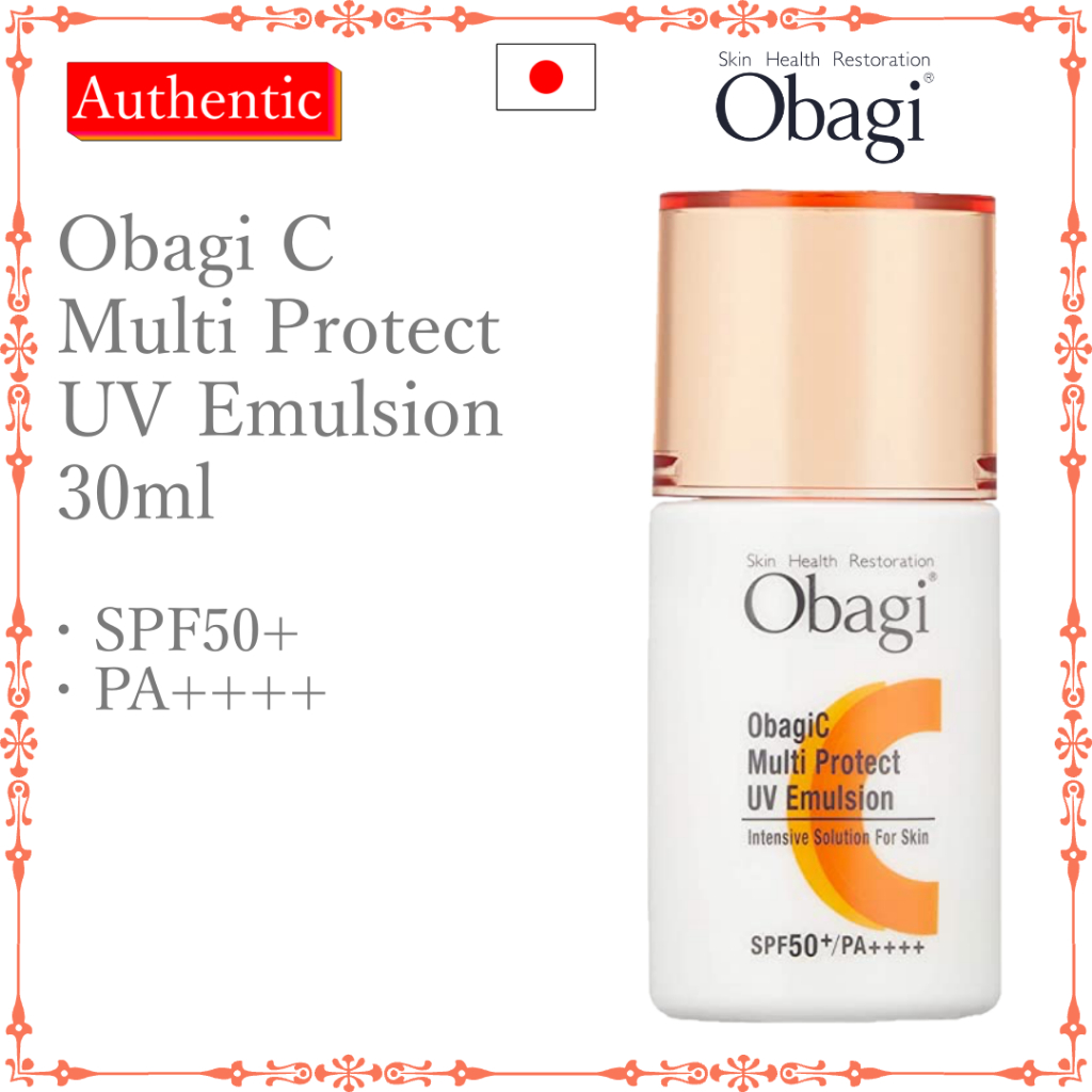 Rohto Obagi Obagi C Multi Protect UV Emulsion SPF50+ PA++++ /30mL makeup base facial sunscreen ...