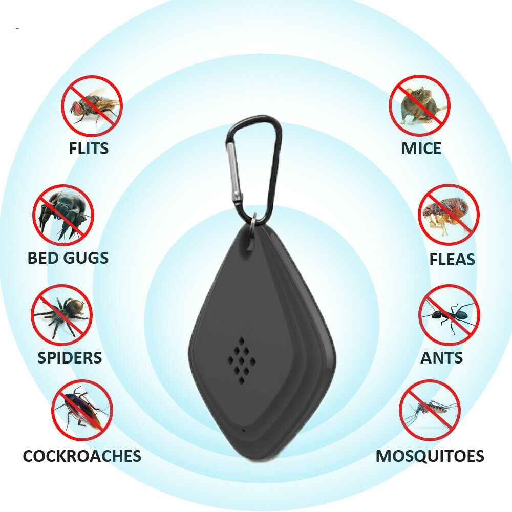 Mosquito Repeller Outed Ultrasonic Electronic Cockroach Spider USB ...