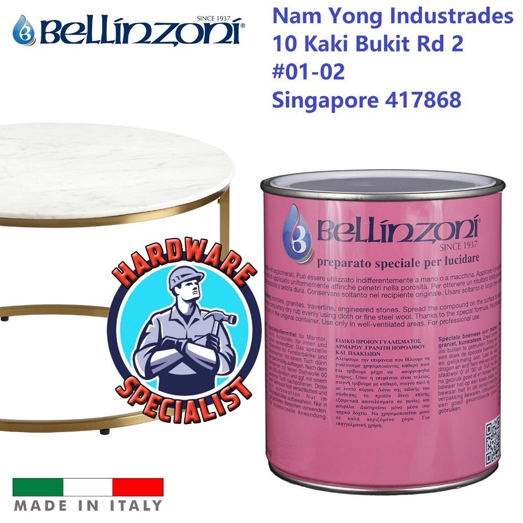 Bellinzoni Special Preparation Paste Wax For Marble, Granite, Stone ...