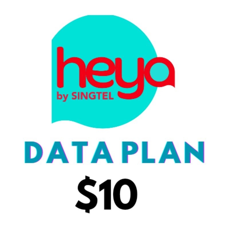 Heya 100GB Plan Renewal | IDD Calls | Wallet Top-up | Shopee Singapore