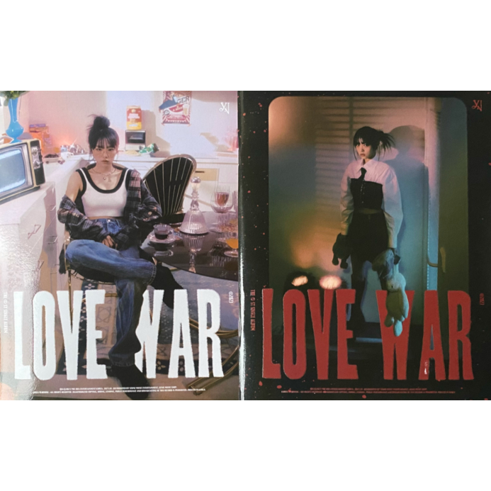 Choi Yena 1st Single Album Love War Full Set (Pre-order version) | Shopee Singapore