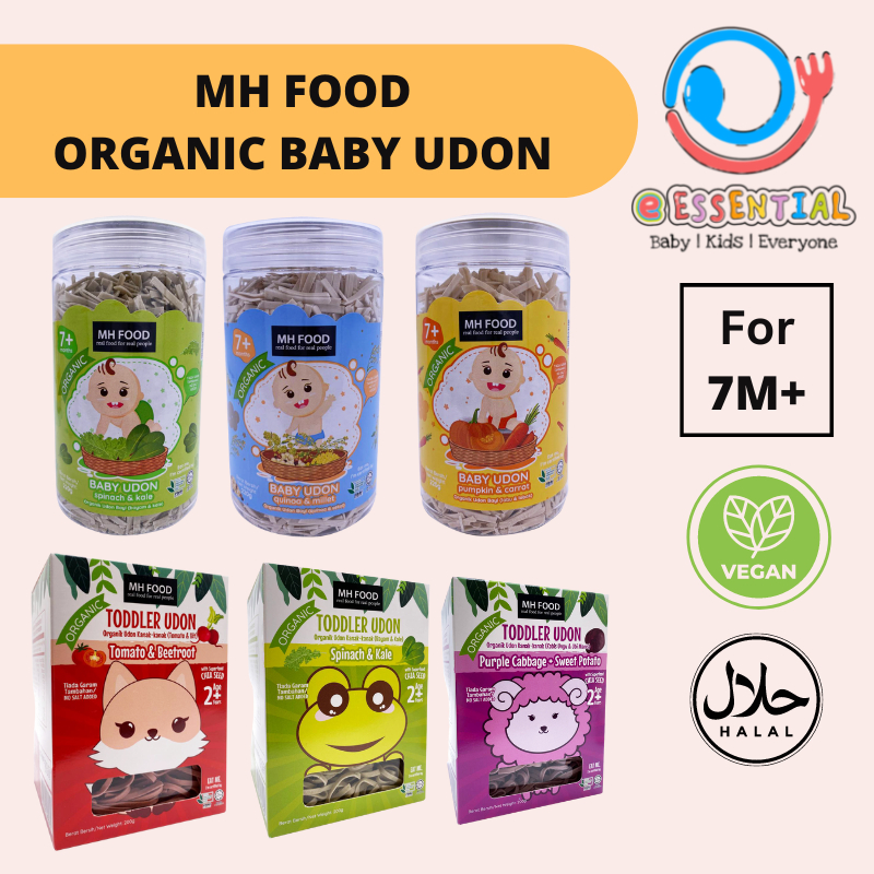 MH FOOD - BABY UDON / TODDLER UDON / UNSALTED / ORGANIC / HALAL ...