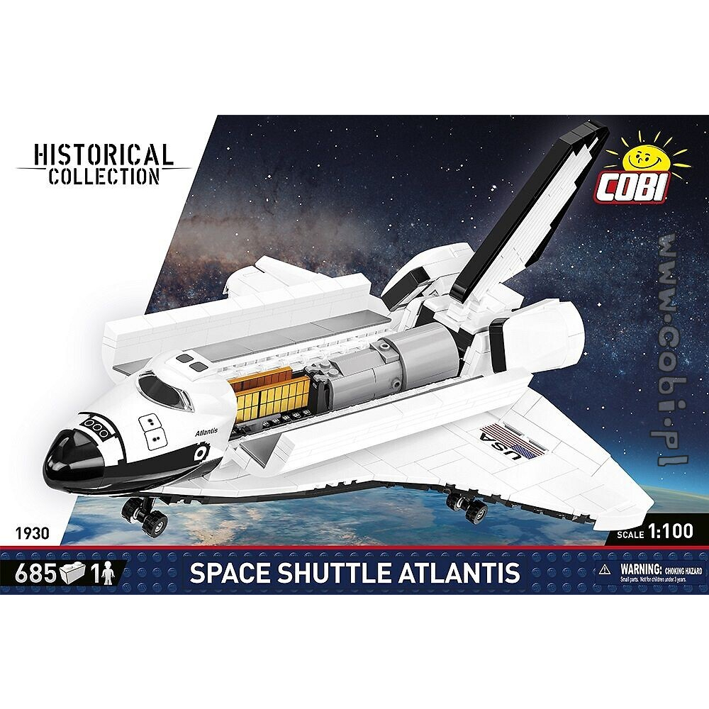 COBI NASA ATLANTIS SPACE SHUTTLE 1930 (LEGO COMPATIBLE) | Shopee Singapore