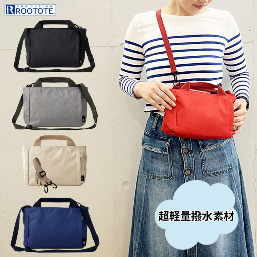 【2way SoulderTote Bag /2023 New ROOTOTE】 Water repellent, rain or shine !!Genuine ROOTOTE SN ...