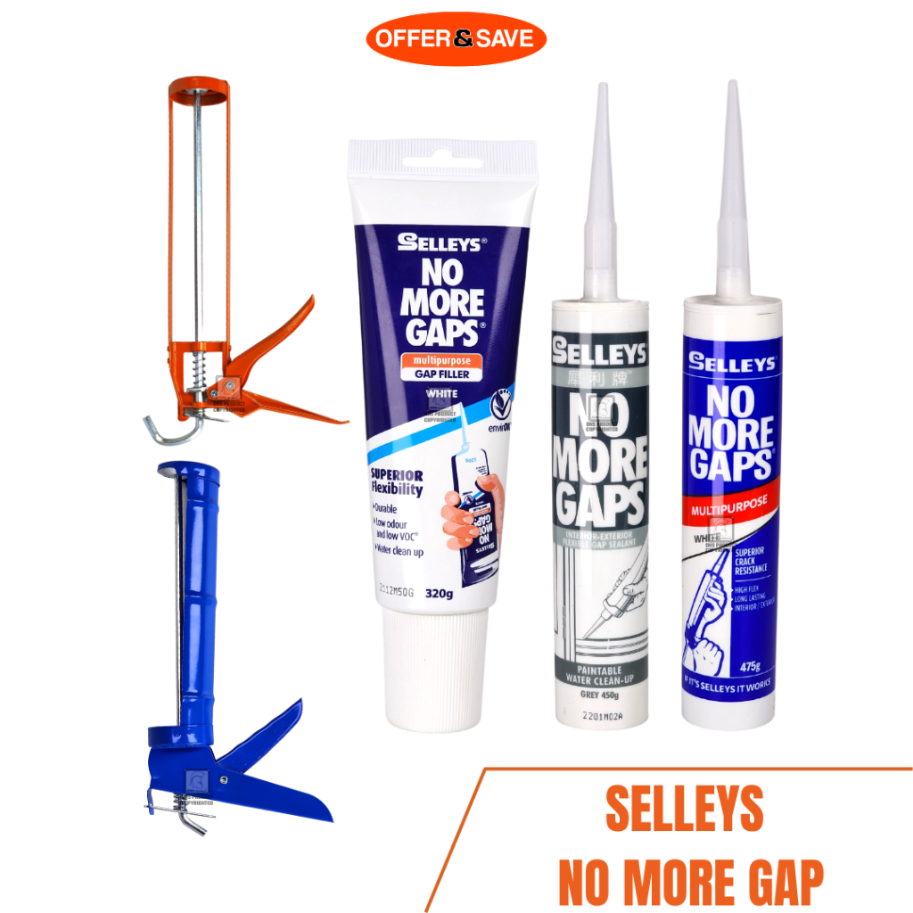 Selleys No More Gaps [ Multipurpose / Gap Filler / Interior-Exterior ...