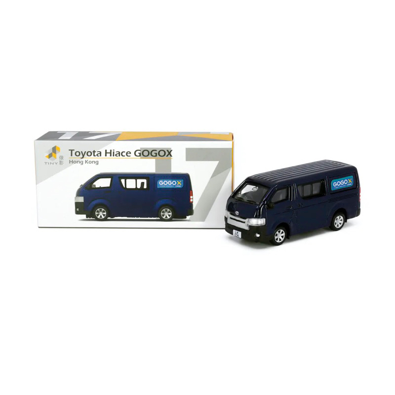TINY HK Toyota Hiace GOGOX (Metallic Blue) | Shopee Singapore