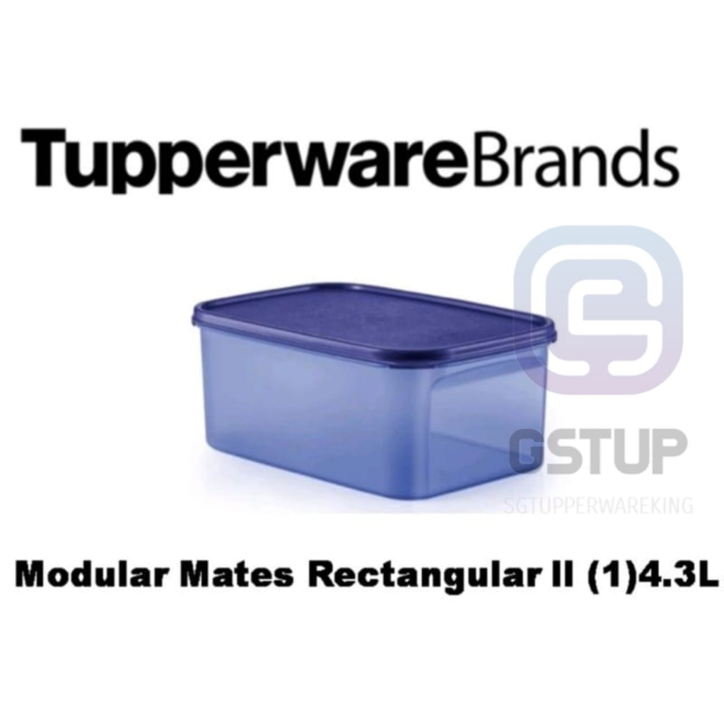 Tupperware Modular Mates Rectangular 4.3L | Shopee Singapore