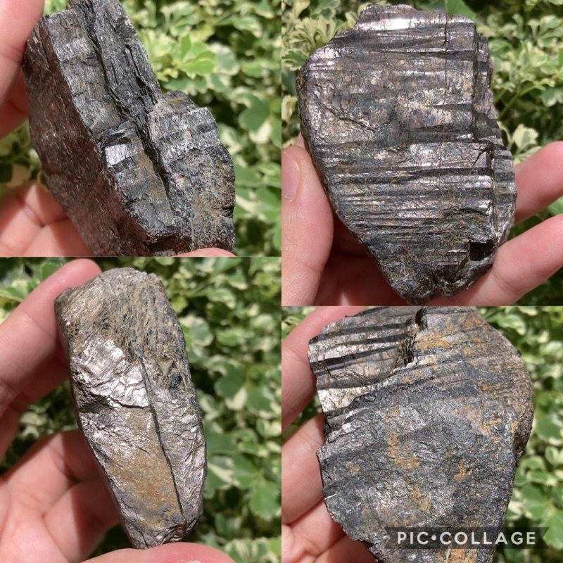 [SG CRYSTAL] 177g Raw Hyperstene Hypersthene Chunk Slab (for good luck ...