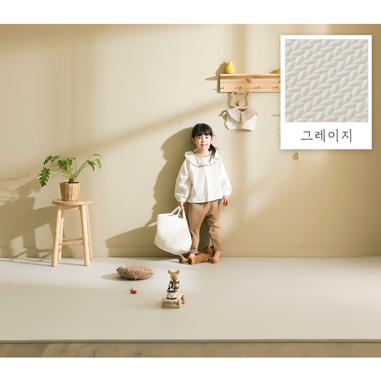 Creamhaus Cushion Living Room Roll Mat Baby Playmat DIY Type 1.6cm ...