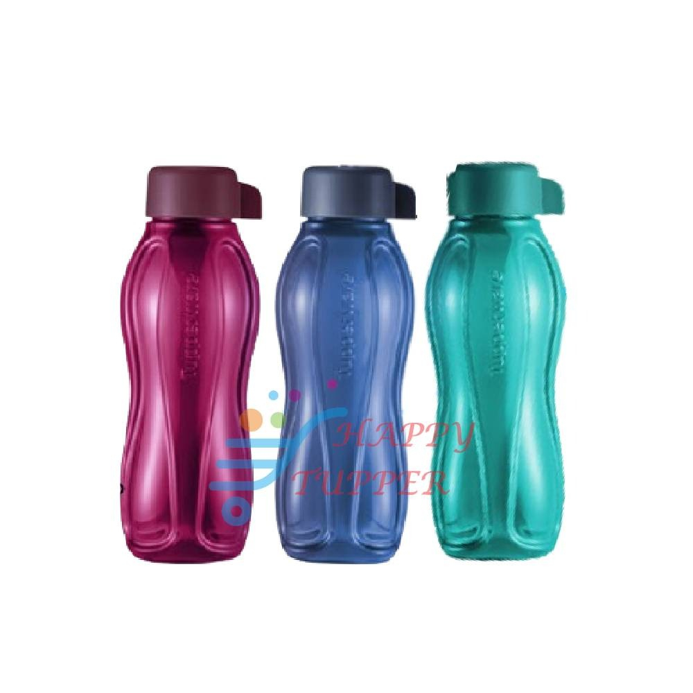 100% Authentic Tupperware Eco Water Bottle ★ BPA Free ★ Slim 310ml ★ Slim 500ml ★ XtremAqua ...