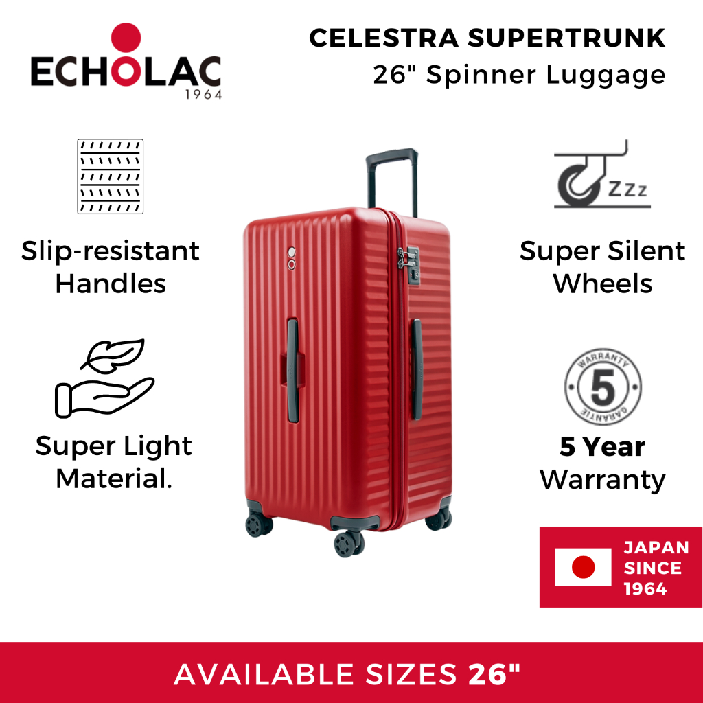 Echolac Celestra Supertrunk 26″ Luggage | Shopee Singapore